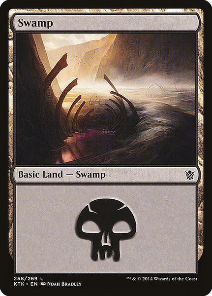 Swamp (Khans of Tarkir) – Noah Bradley